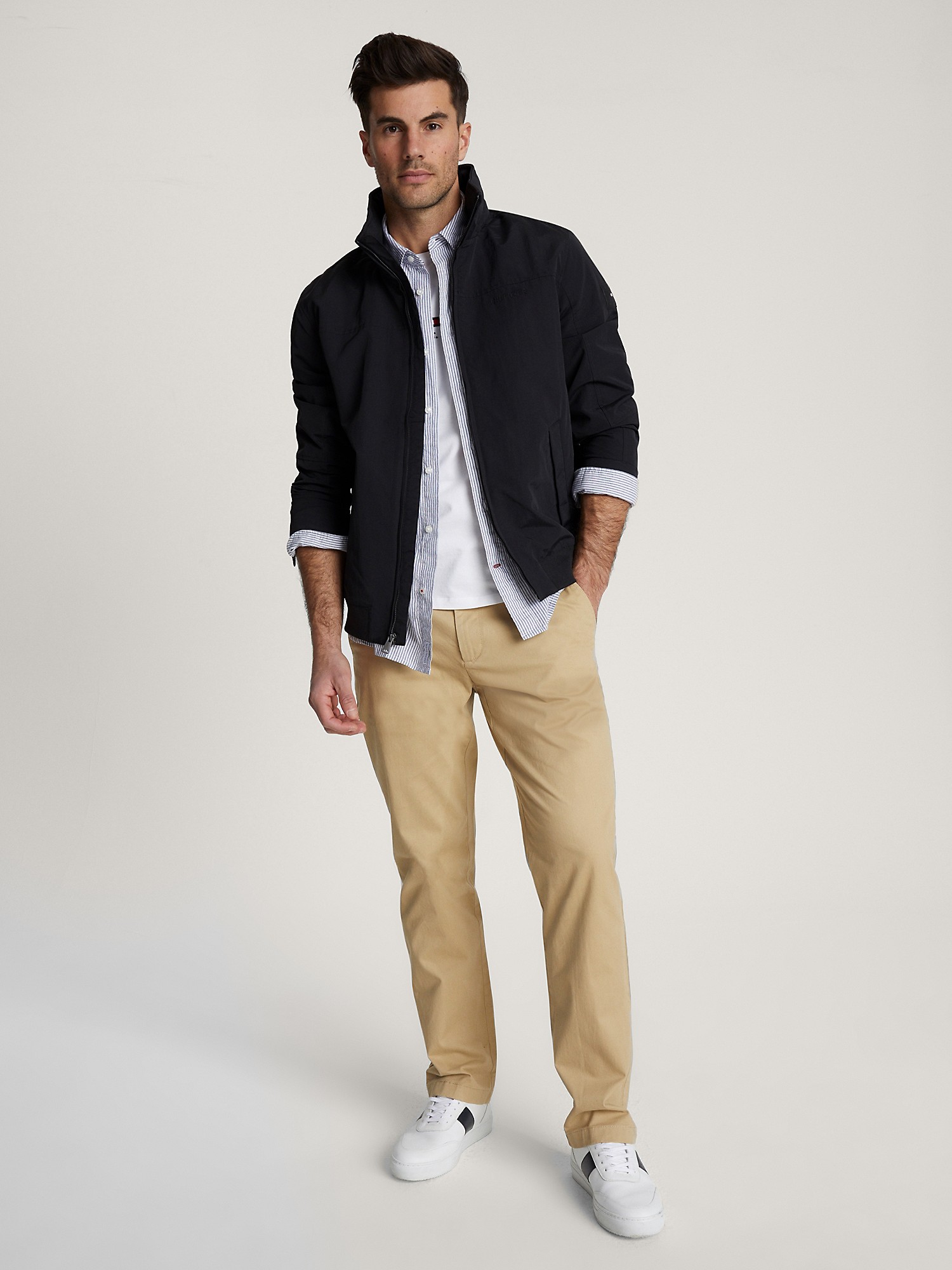 포포몰 타미힐피거 맨 로고 레가타 윈드브레이커 자켓 78J8297