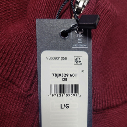 포포몰 타미힐피거 맨 하프집업 모크넥 긴팔 스웨터 78J9329/78j6867_k